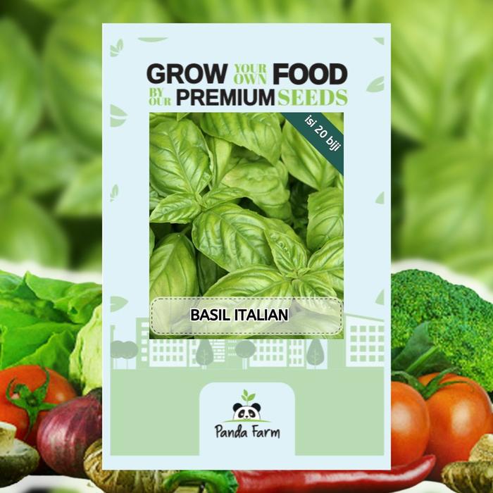 Jual isi 20 Benih Basil Italian Panda Farm - Kota Tangerang Selatan ...