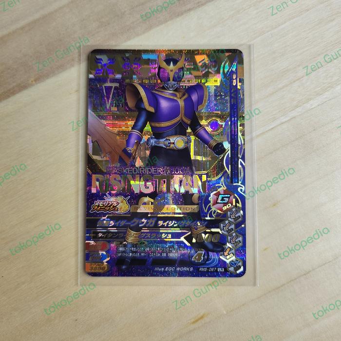Jual Kamen Rider Kuuga Rising Titan Form [RM5-067] LR Ganbarizing Card - Kota Malang - Zen ...