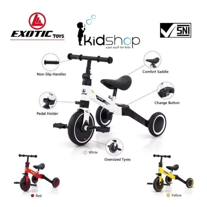 Jual Sepeda Keseimbangan Balance Bike Pushbike Push Bike Anak Roda 3 ...