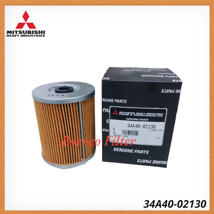 Jual 34A40-02130 Mitsubishi Genuine Fuel Filter P502117 F-1009 SFF6862 ...