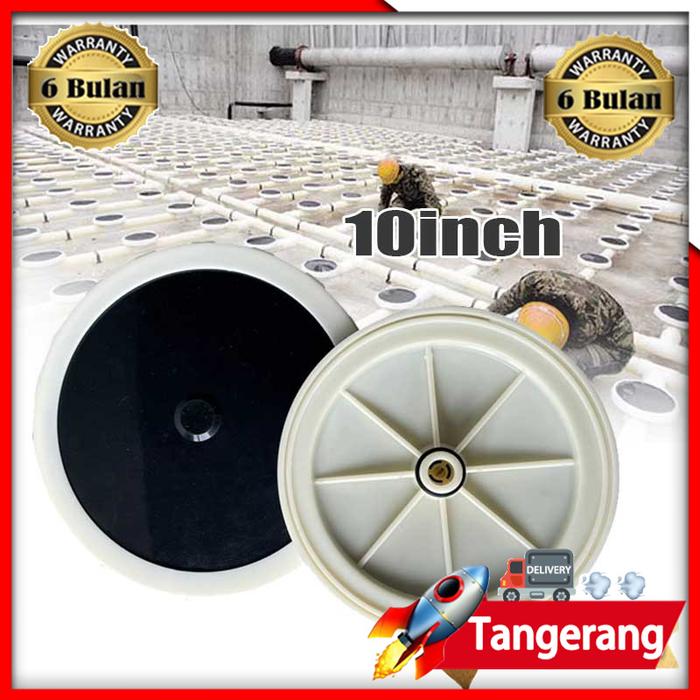 Jual 10inch Fine Bubble Diffuser Membrane Diffuser Aerasi Kolam Bioflok ...