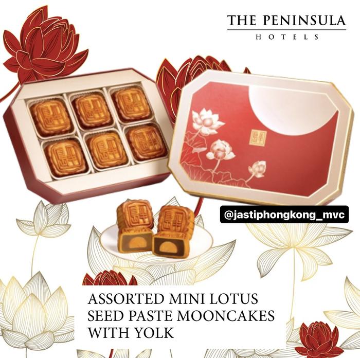 Jual PENINSULA MOONCAKE ASSORTED MINI LOTUS SEED PASTE WITH YOLK - Kab ...