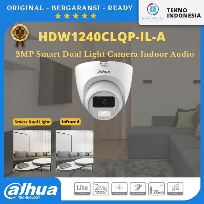 Jual Dahua HAC HDW1240CLQP-IL-A 2MP Smart Dual Light Camera Indoor Audio - Kota Semarang - Tekno ...