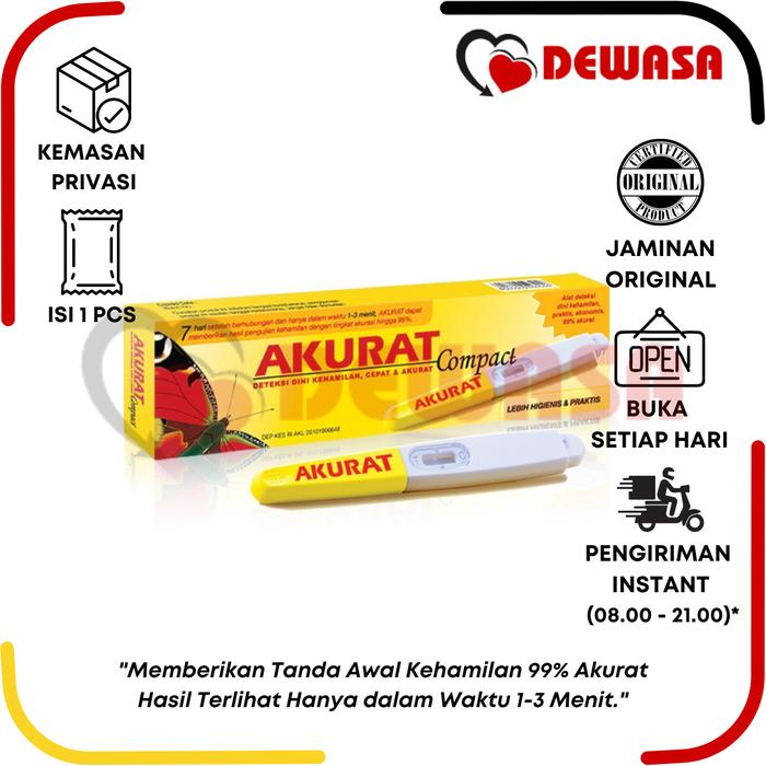 Promo Akurat Compact Alat Uji Kehamilan - Kota Bandung - Dewasa.id ...