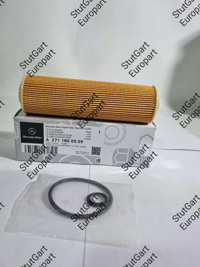 Jual FILTER OLI MESIN MERCEDES BENZ W204 M271 CGI A2711800509 ORIGINAL ...
