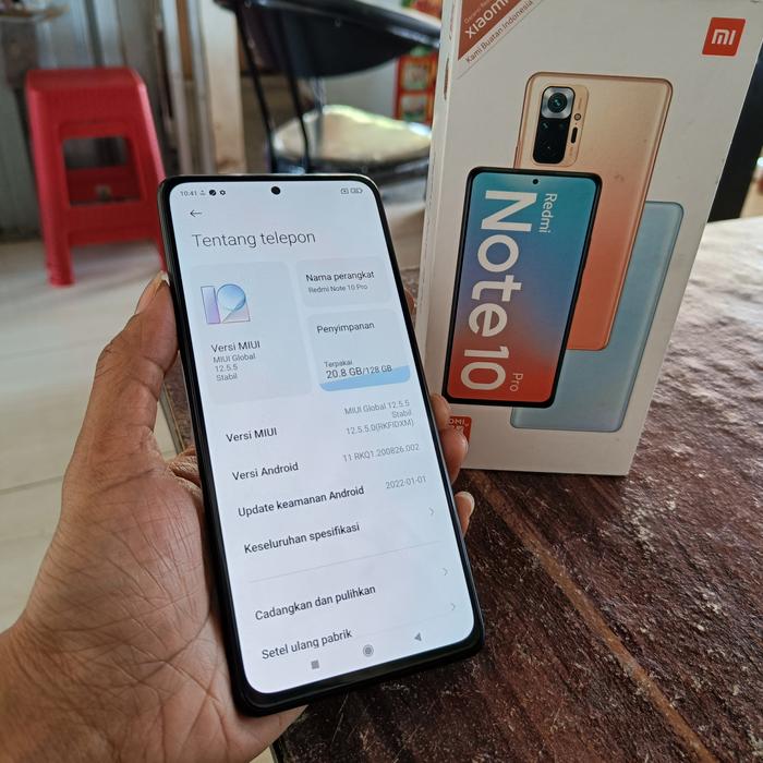 Jual readmi note 10 pro 8/128gb - Kab. Cilacap - putraphone21 | Tokopedia