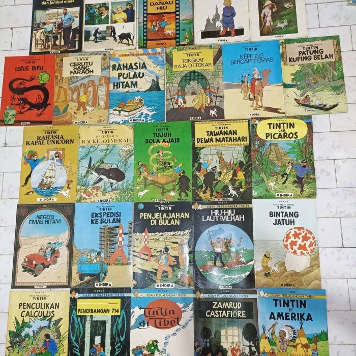 Jual Komik Tintin terbitan indira 26 buku lengkap - Jakarta Utara ...