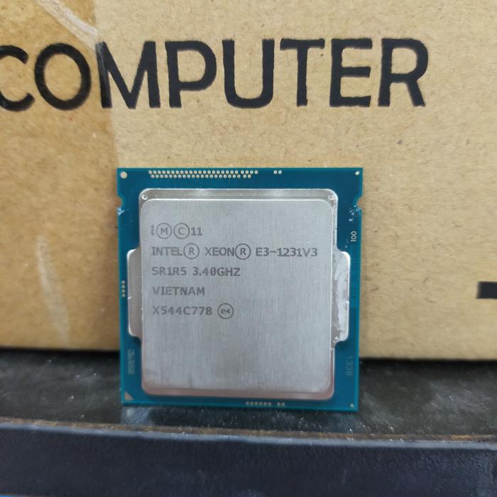 Jual PROCESSOR INTEL XEON E3 1231 V3 3.40GHZ LGA 1150 BERGARANSI ...