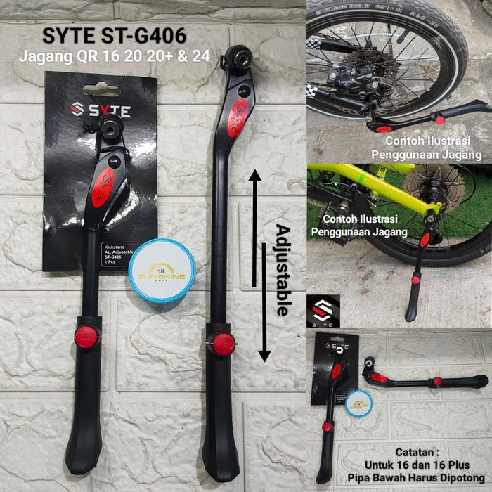 Jual Jagang Samping QR SYTE Standar Sepeda Lipat Dan MTB Hub Quick ...