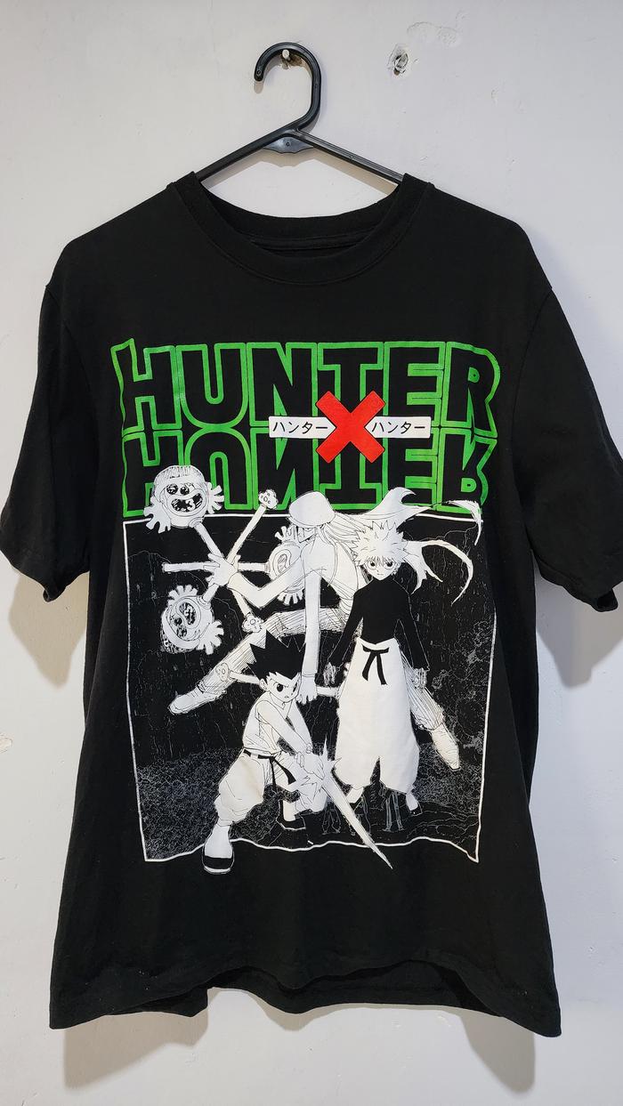 Jual Hunter x hunter gon killua kite neferpitou anime bootleg tshirt ...