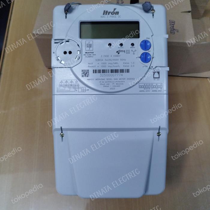 Jual KWH Meter Digital ITRON 5(80)A NIAS 3phase DC - Jakarta Pusat - DINATA ELECTRIC | Tokopedia