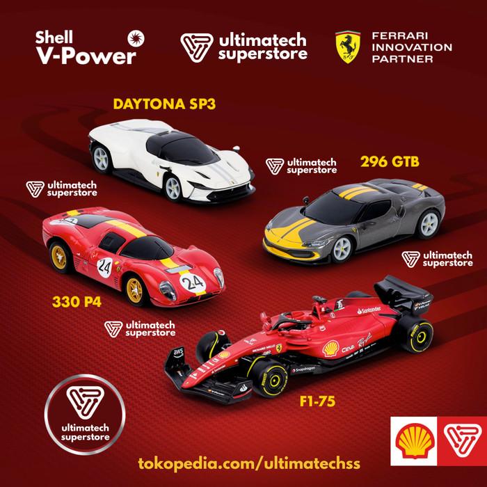Jual Shell Ferrari 330 P4, Daytona SP3, 296 GTB, F1 75 1:41 Burago Complete - 330+Daytona+F1 ...