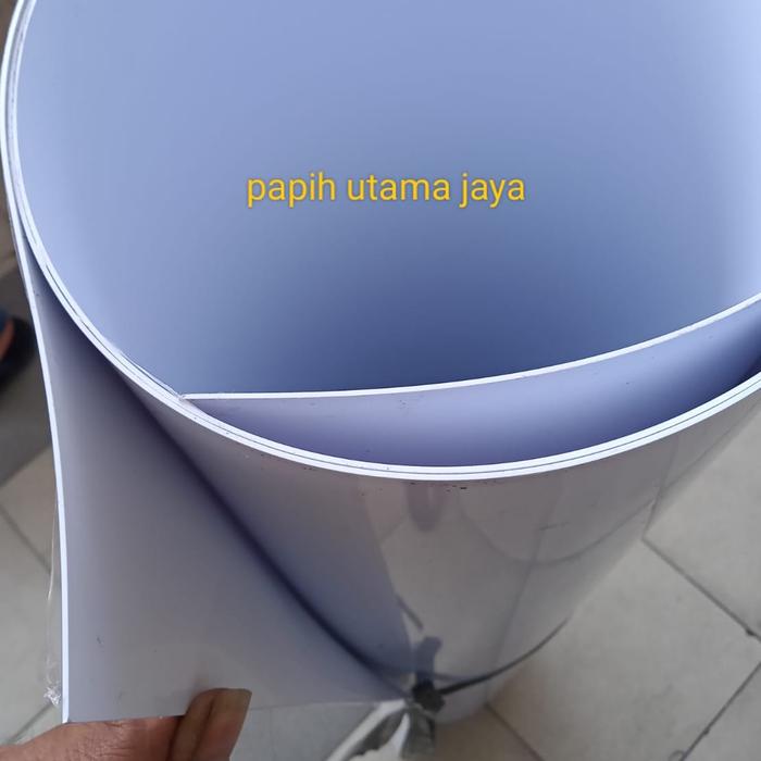 Jual PVC mika kaku putih susu 0,5mm x 1meter x 2meter. lembaran - Jakarta Barat - papih utama ...