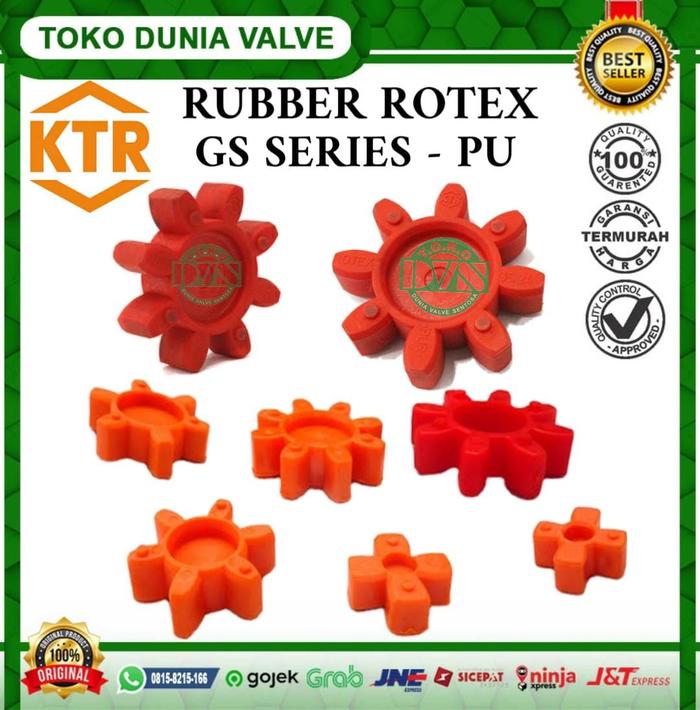Jual ROTEX COUPLING GS-24 ELEMENT/RUBBER ONLY KTR ORIGINAL 100% ...