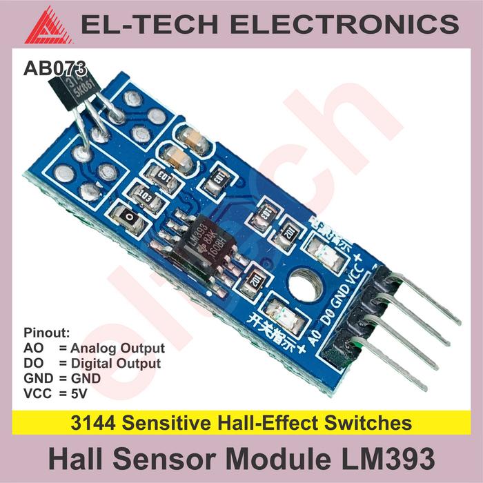 Jual Hall Effect Magnetic Linear Analog Sensor - AB073 - Kota Surabaya - ELTECH online | Tokopedia
