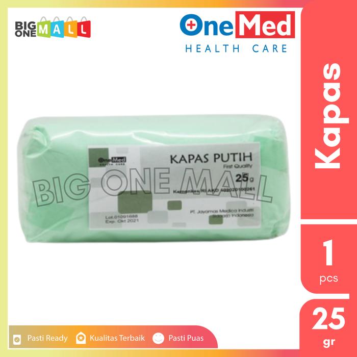 Jual Kapas Putih Pembalut Medis Onemed, Pembalut Luka P3K, Kapas Gulung ...