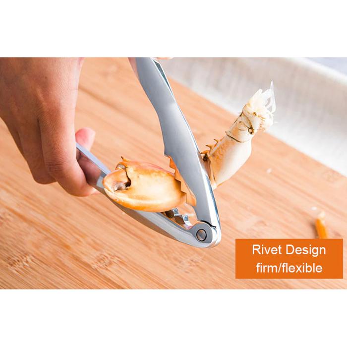 Jual Set Gunting Tang Penghancur Cangkang Kepiting Alat Makan Crab ...