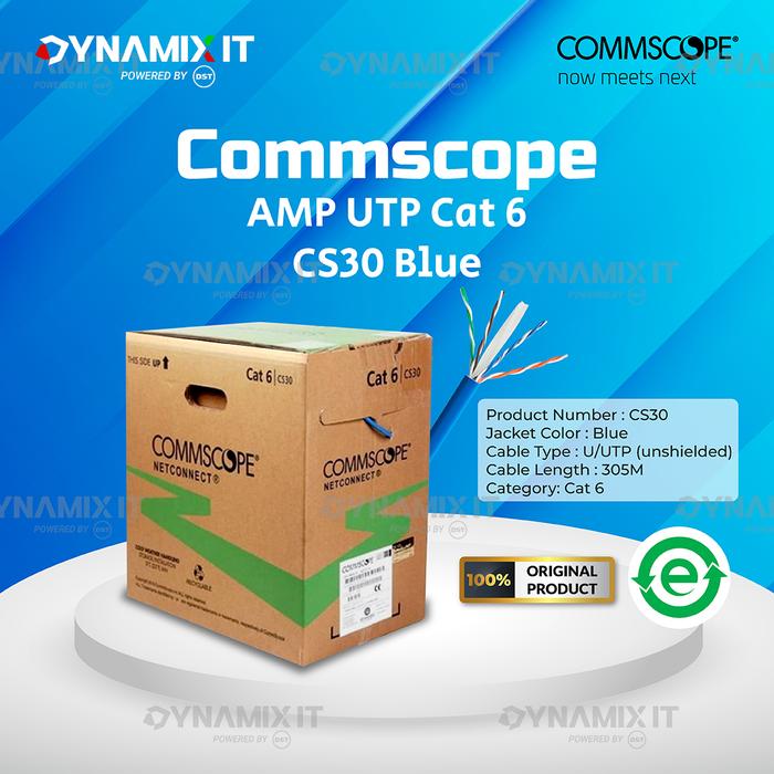 Promo Kabel Commscope / AMP UTP Cat.6 305m (ASLI) Cicil 0% 3x - Kota ...