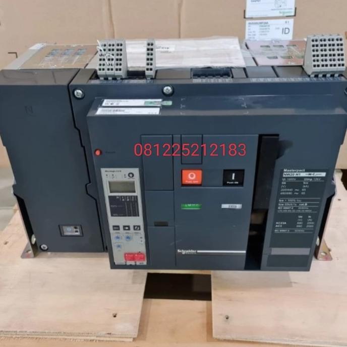 Jual Acb Schneider Nw10 H1 4P 1000A + Motorized Komplit Original ...
