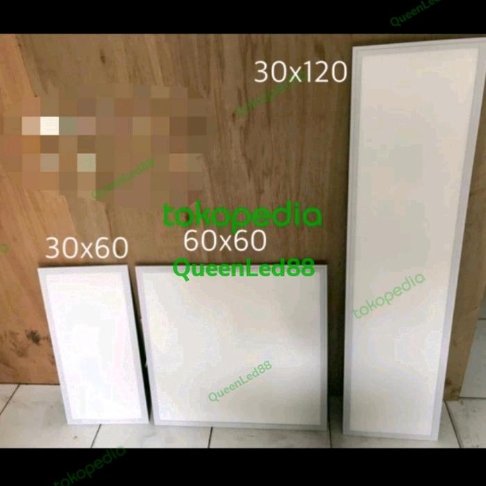 Jual lampu Downlight panel LED 30x120 50w 50watt lampu panel LED 50w ...