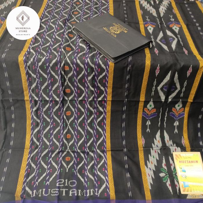 Jual sarung samarinda sutra asli 210 dengan brand MUSTAMIN istimewah ...