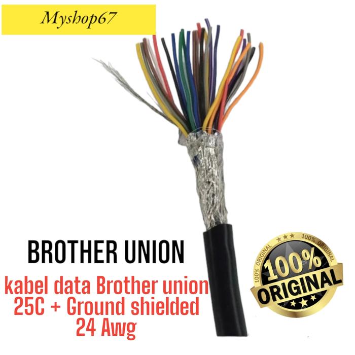 Jual Cable isi 25C + Shileded 24 Awg/ Cable 25 c 24awg Meteran ...