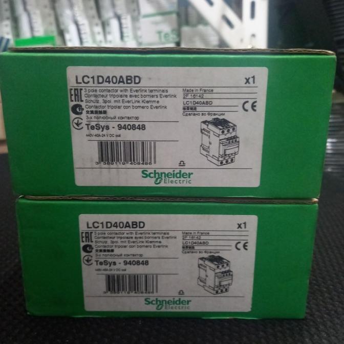 Jual Contactor Schneider Lc1D40Abd 24Vdc Original - Jakarta Selatan - Indotekno Mitra Perkasa ...