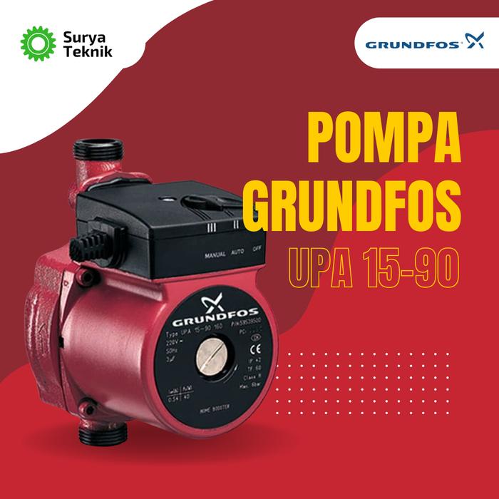 Jual POMPA DORONG MINI POMPA GRUNDFOS UPA 15-90 - Kab. Bogor - Surya ...