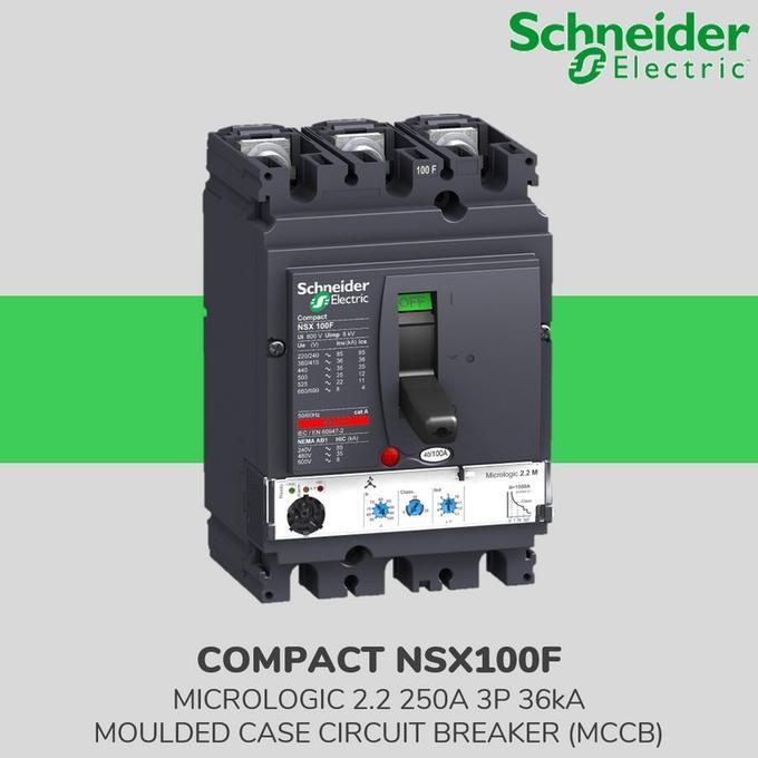 Jual Schneider Electric Compact Nsx Mccb Micrologic 2.2 40A 4P Lv429807 ...