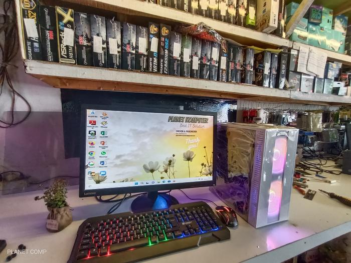 Jual Komputer PC Rakitan Fullset Intel Core i3 7100 VGA 2GB Spek Mantap ...