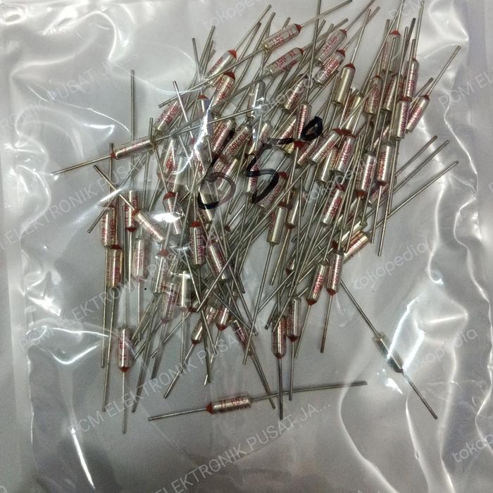 Jual 2510 thermofuse thermo fuse 10a 65 derajat 65derajat sensor panas ...