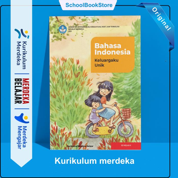 Jual Buku Paket Bahasa Indonesia Untuk Anak Sekolah Kelas 2 SD Keluargaku Unik Pelajaran Bhs ...