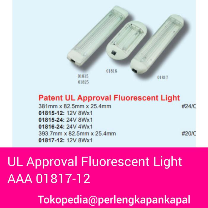 Jual Marine Fluorescent Light UL approved 8Wx1 / Lampu TL Marine 8Watt ...