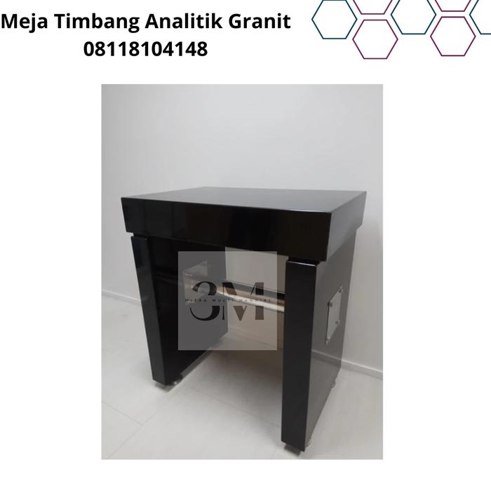 Jual Meja analitik meja timbang anti getar laboratorium 70x70x70cm ...
