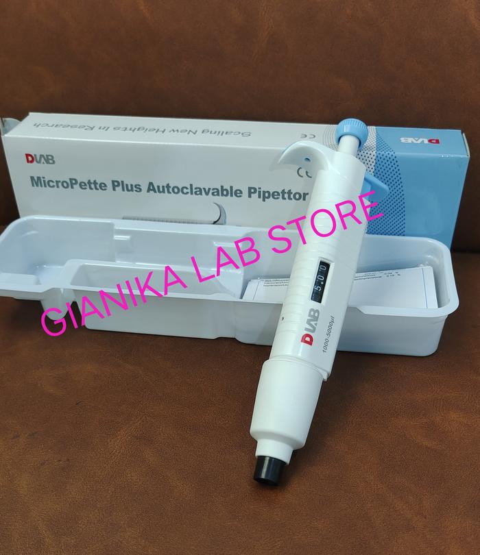 Jual DLAB Micropipette Plus 1000-5000 uL Autoclavable mikropipet cap 5 ...