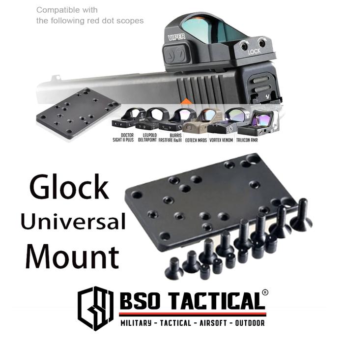 Promo Universal Mount Base for GL Steel Mount Slide for Red Dot Sight ...