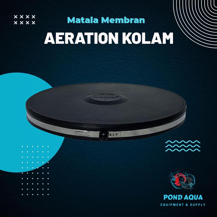 Jual Membrane Matala Air Disc Diffuser 22 CM Membran Aerasi Kolam Ikan Koi - Jakarta Barat ...