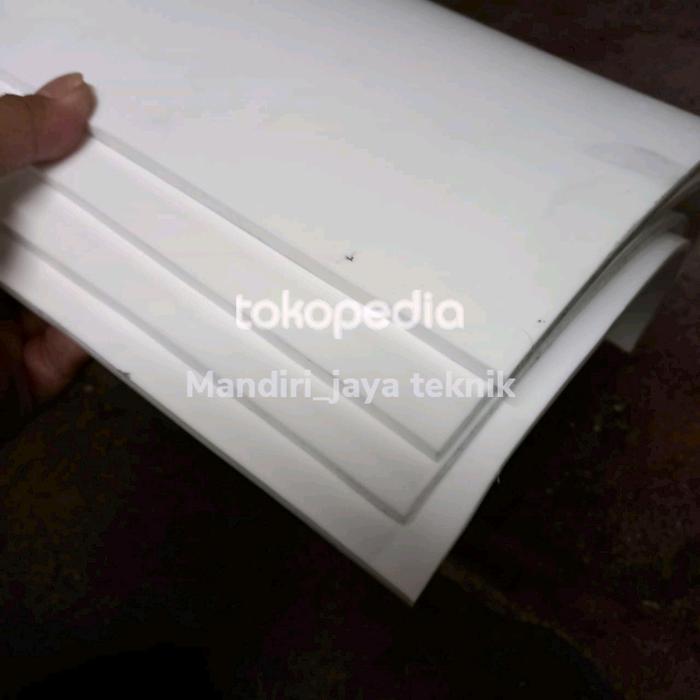 Jual ptfe sheet lembaran 5mm x 50cm x 50cm - Jakarta Barat - Mandiri_jaya teknik | Tokopedia