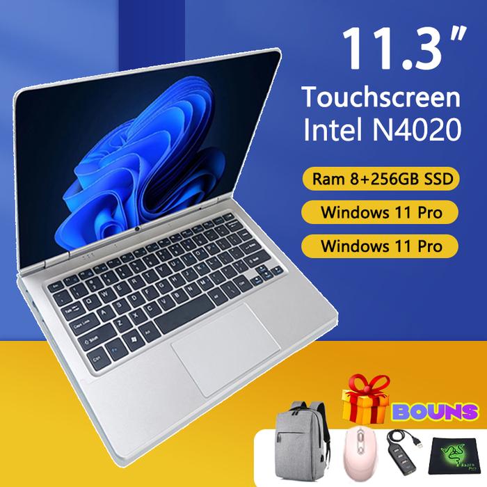 Jual laptop AST touchscreen intel N4020 11.3 inci 8+256gb ssd win11 ...