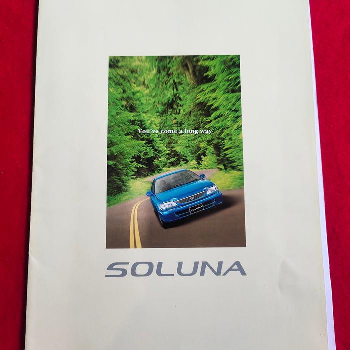 Jual Brosur mobil Toyota Soluna - Kota Bandung - KK Genk Store | Tokopedia