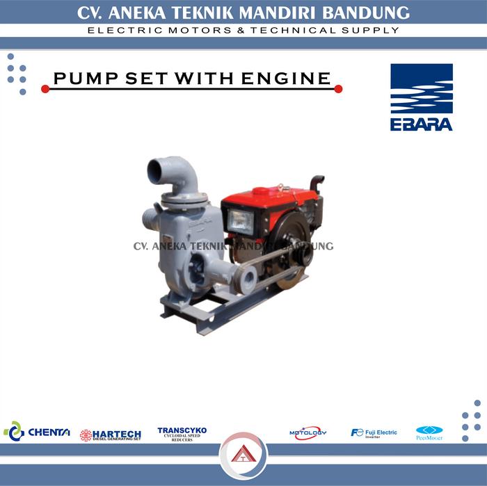 Jual SELFPRIMING PUMP EBARA WITH ENGINE / POMPA AIR EBARA / MESIN INDUSTRI / ALAT TEKNIK / MESIN ...