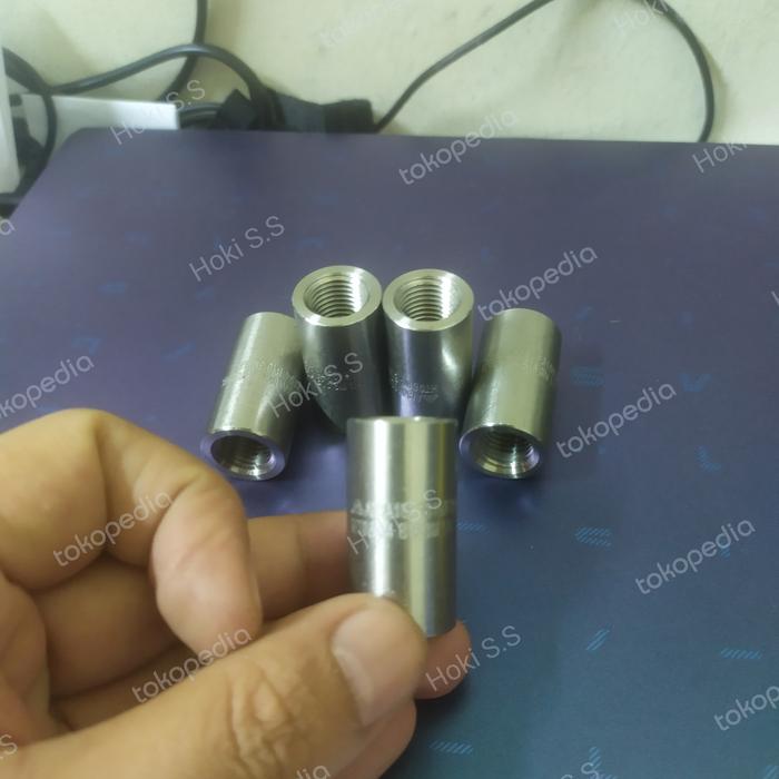 Jual Socket / Coupling Stainless SS316 Class 3000 Drat 1/4" inch NPT ...