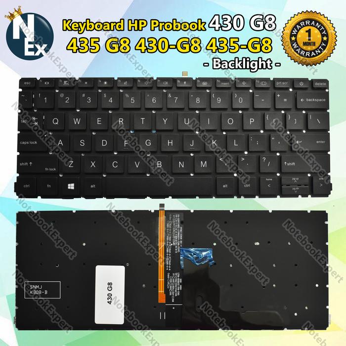 Jual Keyboard HP Probook 430 G8 435 G8 430-G8 435-G8 Black with ...
