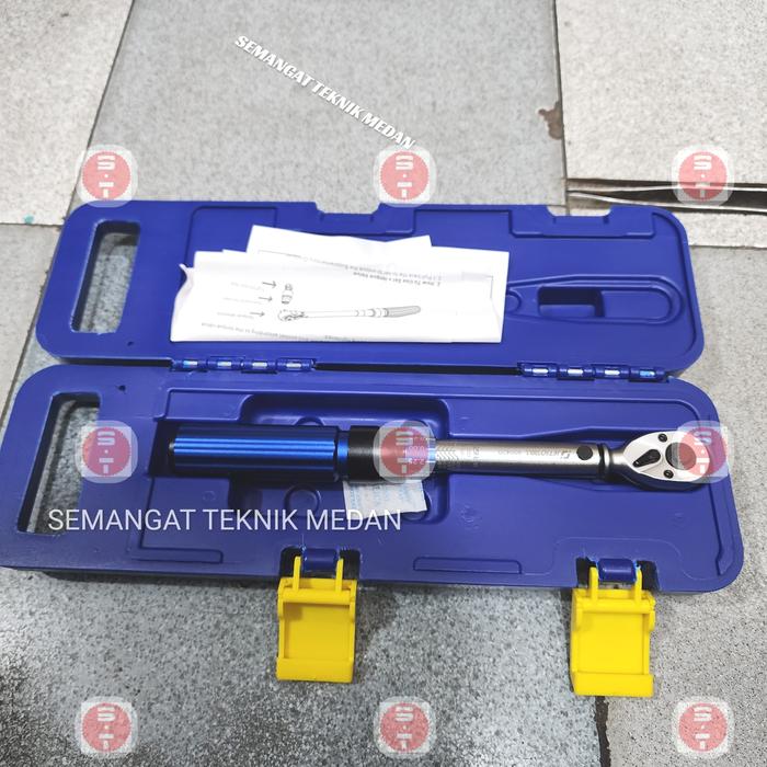 Promo KUNCI ALAT TORSI MOMENT TORQUE WRENCH 3/8" 5-25NM JETJO TOOLS ...