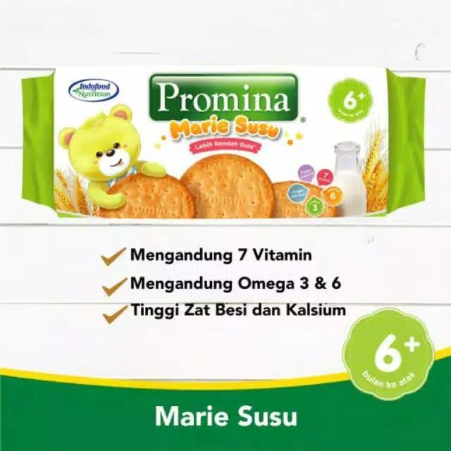 Jual PROMINA MARIE SUSU REGAL 6+ 150GR BISKUIT SNACK BAYI CEMILAN MPASI ...
