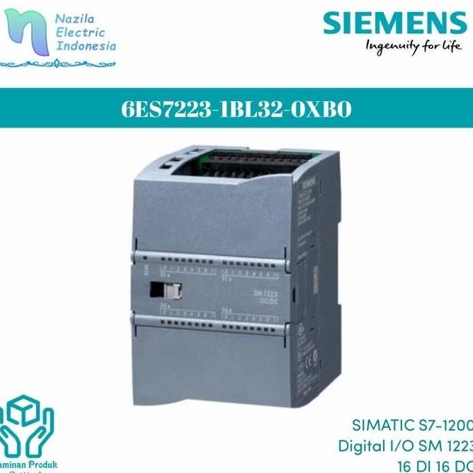 Jual Siemens Simatic 6Es7 223 / 6Es7223-1Bl32-0Xb0 S7-1200 Sm1223 ...
