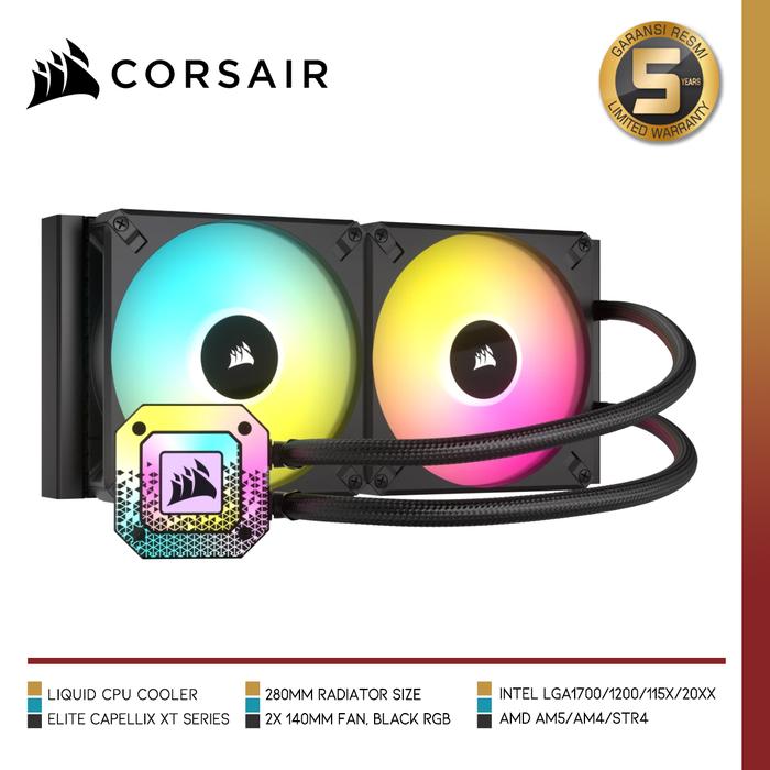 Promo CORSAIR iCUE H115i ELITE CAPELLIX XT Liquid CPU Cooler Cicil 0% ...