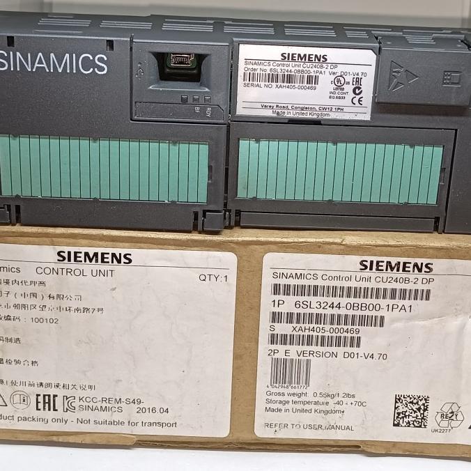 Jual Sinamics Control Unit Cu240B-Dp 1P 6Sl3244-0Bb00-1Pa1 - Jakarta ...