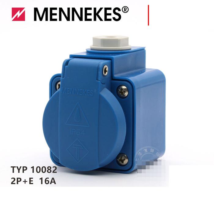 Jual Menekes Schuko Wall Mounted 16A, 230V, Blue - Kota Semarang - PT ...