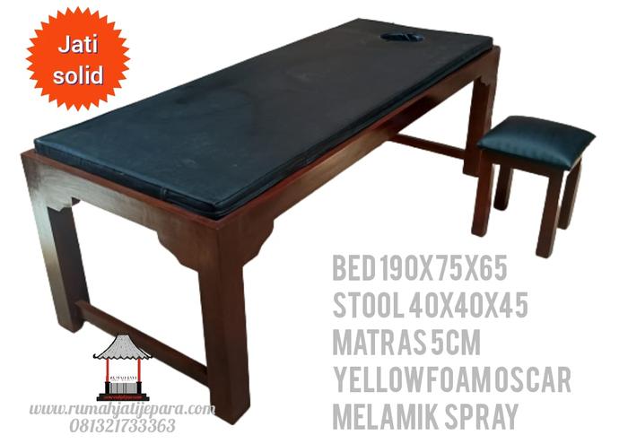 Jual Dipan Meja Pijat Bed Massage Facial Ranjang Terapi kayu Jati - Kab ...